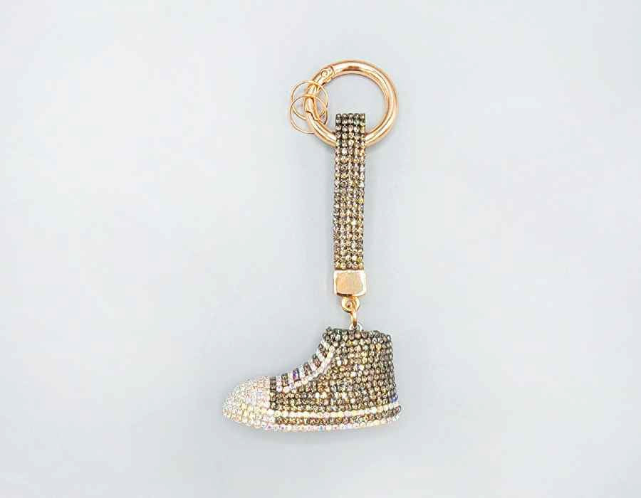 BLACK SHOE KEYCHAIN ( 1650 BK ) – Ohmyjewelry.com