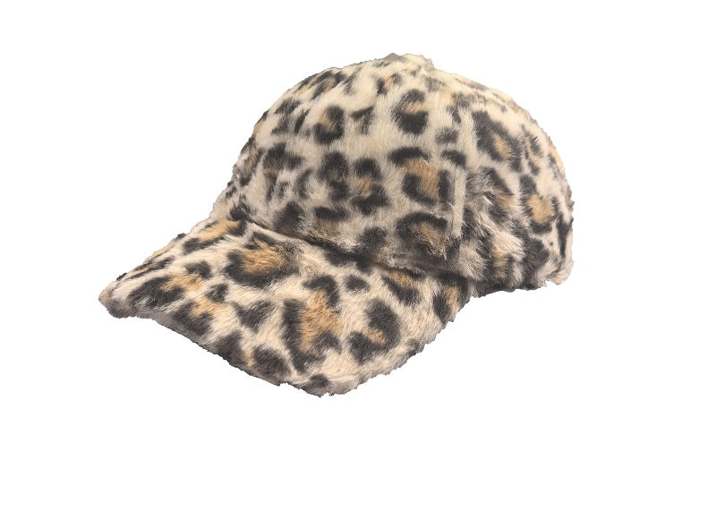 FUZZY LEOPARD PRINT BASEBALL HAT ( 0979 1 ) – Ohmyjewelry.com