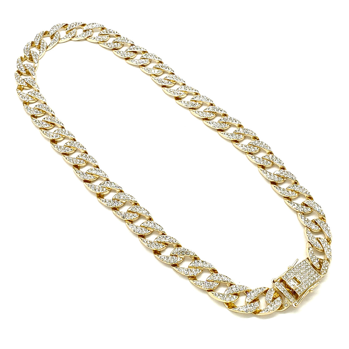 ICE OUT CHAIN NECKLACE 20" ( 4106 GL20 ) – Ohmyjewelry.com