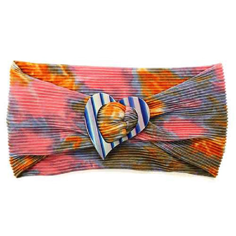 PINK MULTI COLOR HEADBAND HEART ( 2493 ) – Ohmyjewelry.com